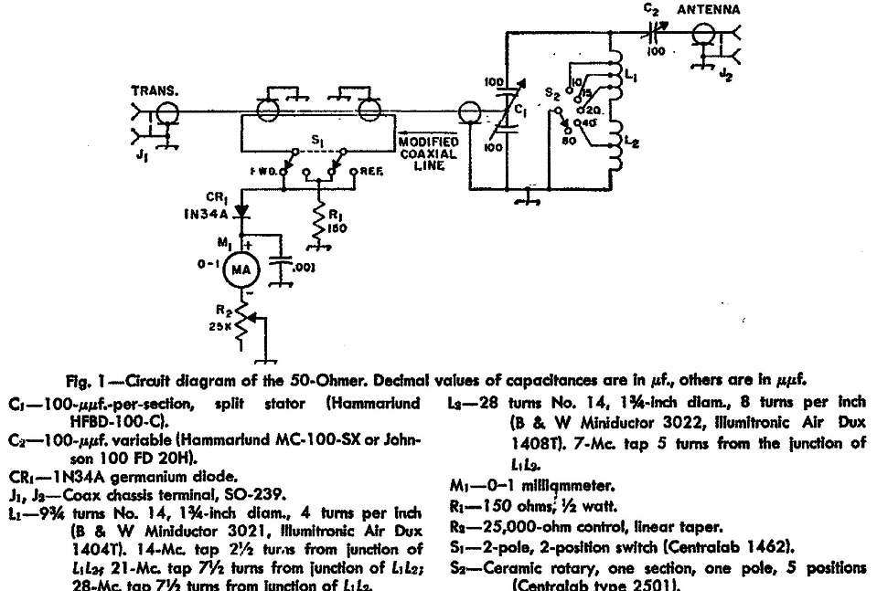 又 このマッチング回路方式のチューナーは1970年7月号のQST誌に初心者向けの記事として掲載されました。